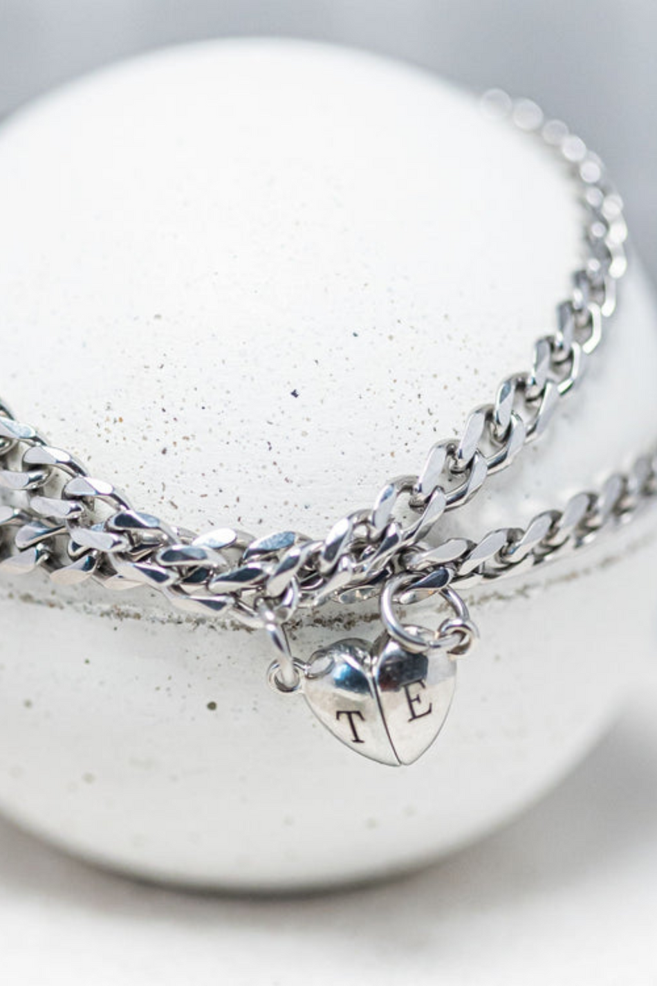 Magnetic Heart Couple Bracelet – Eraya Style