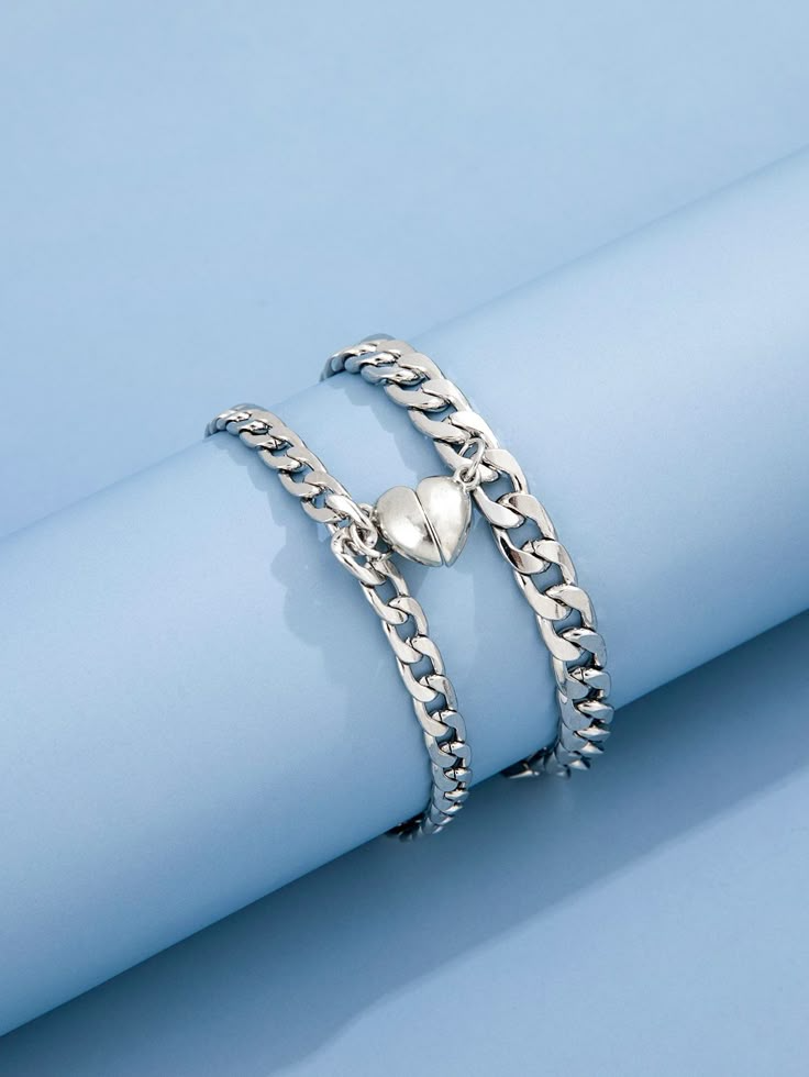 Magnetic Heart Couple Bracelet – Eraya Style